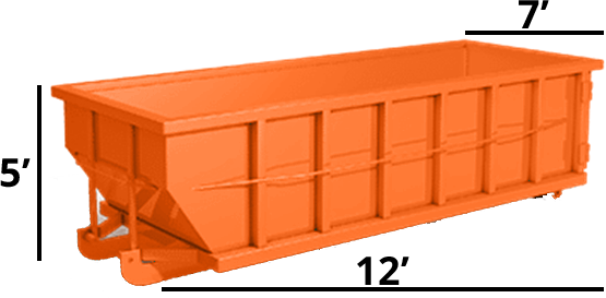 40yd, 30yd, 20yd, 15yd & 10yd Roll Off Dumpsters